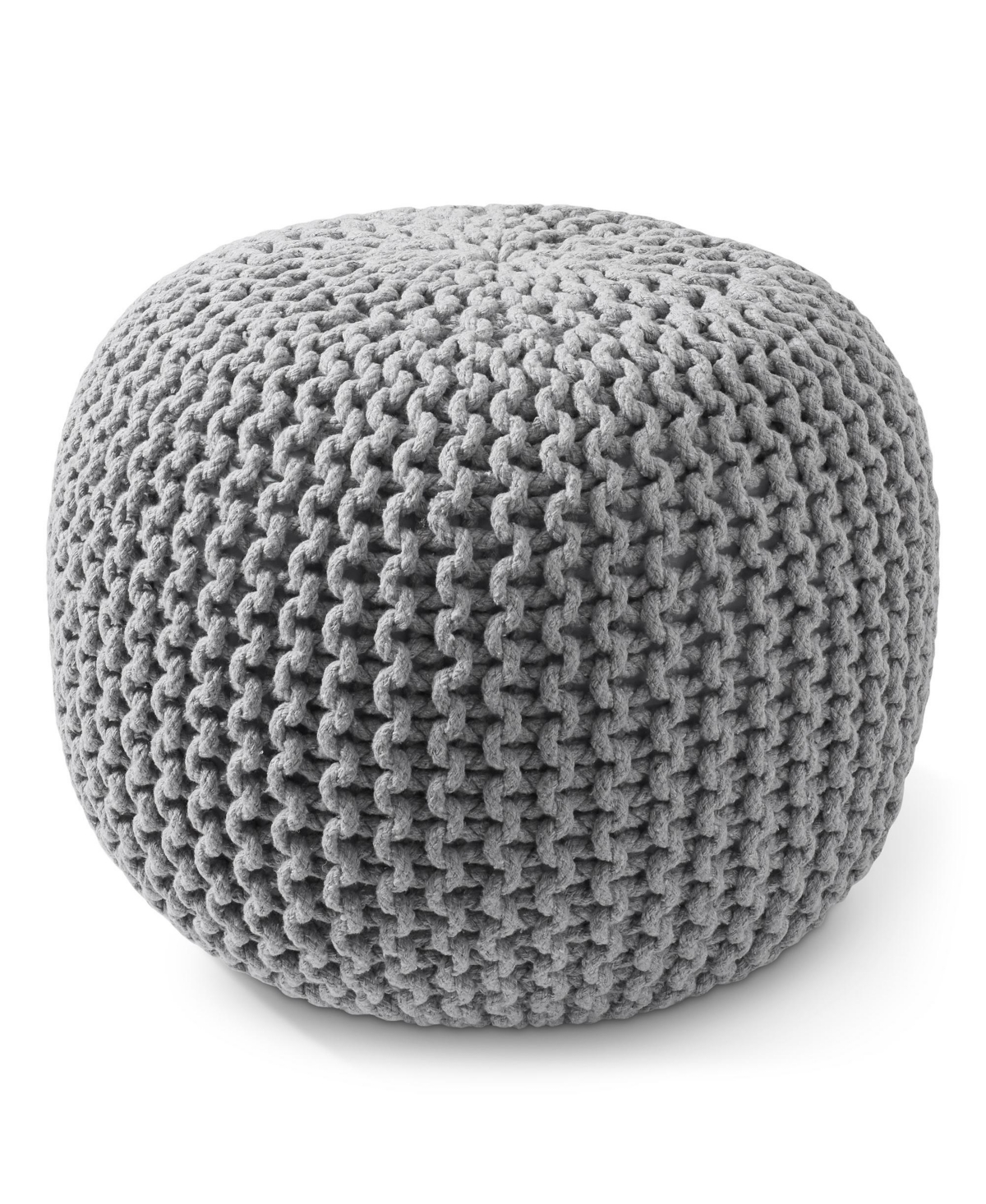 Click here for Casafield Round Pouf Ottoman  Navy Blue - 20"... prices