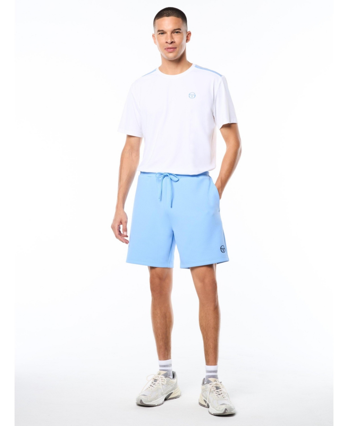 Click here for Sergio Tacchini Mens Piano Short - Della robbia bl... prices