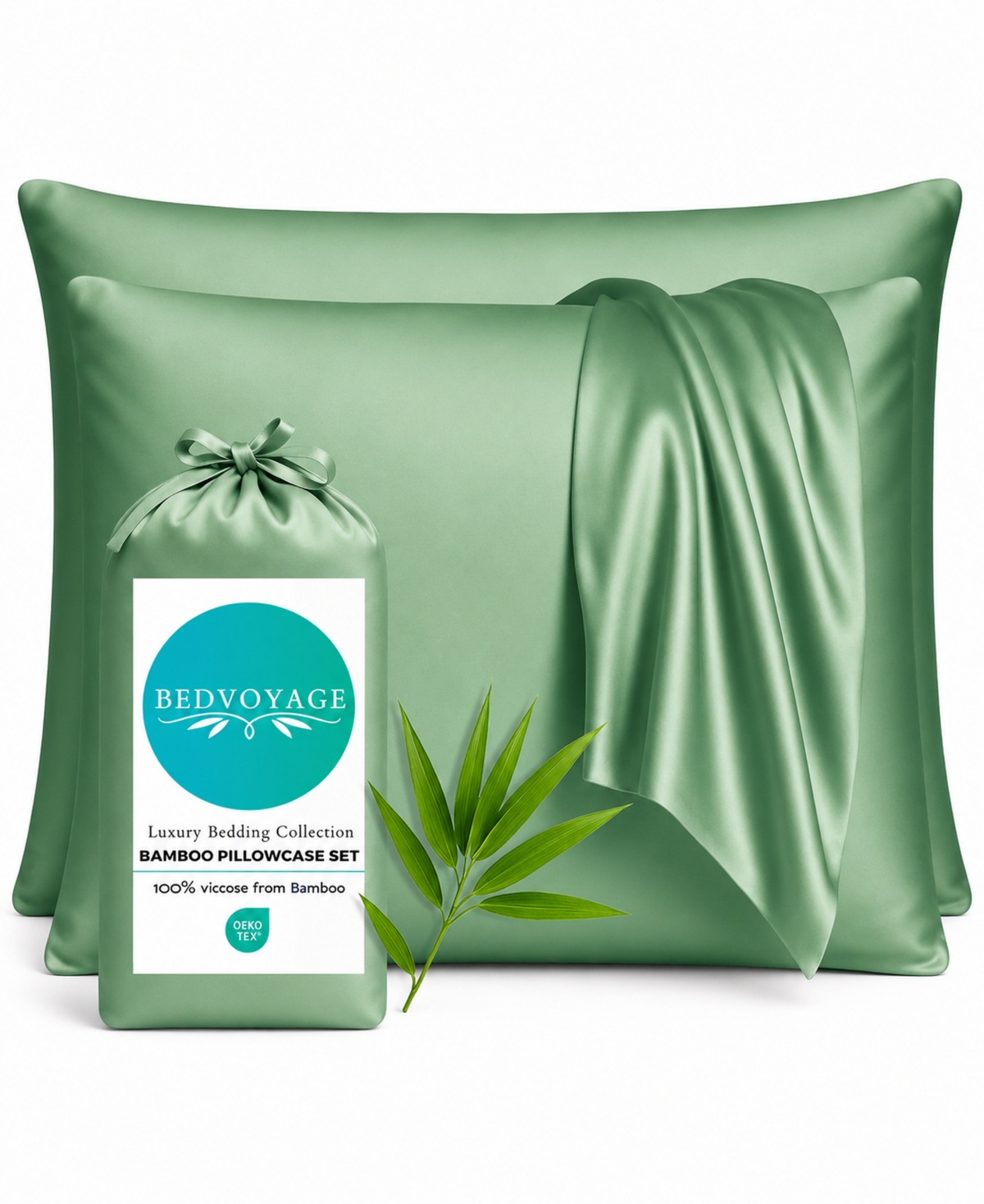 Click here for BedVoyage Luxury Viscose from Bamboo Pillowcase Pa... prices