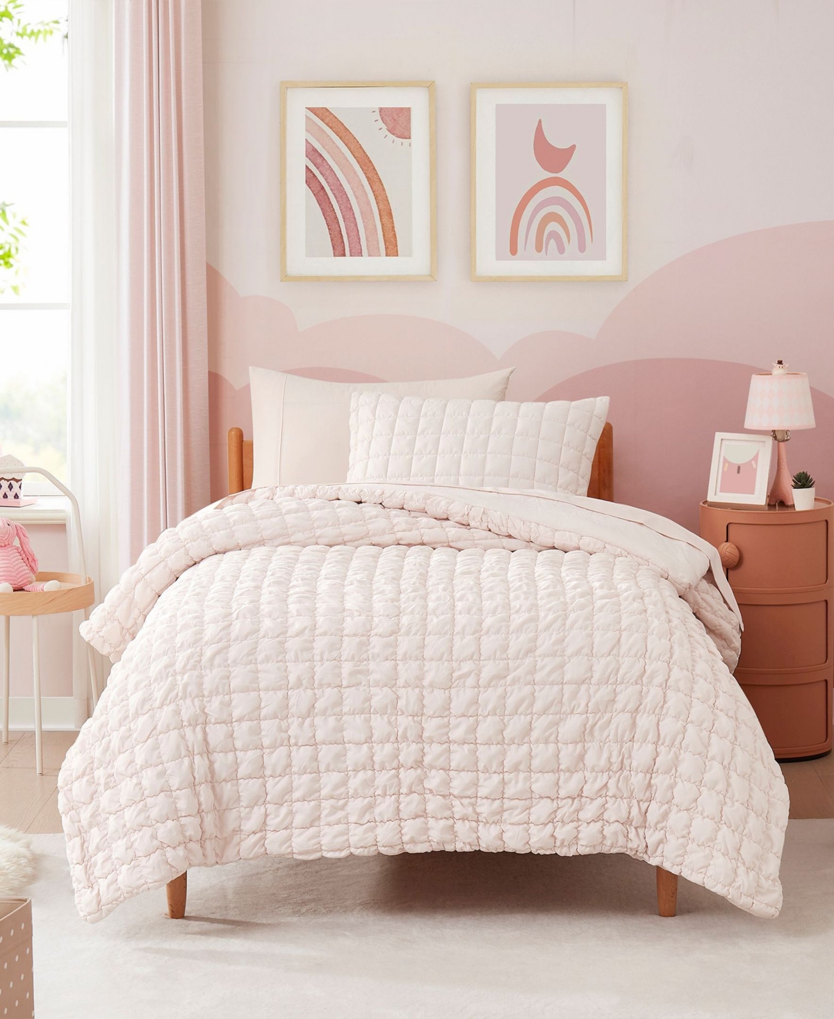 Click here for Sweet Home Collection Kids Marshmallow Stiched 5-P... prices