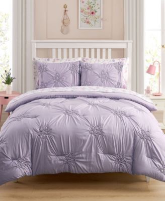 Click here for Sweet Home Collection Kids Pintuck Floral Comforte... prices