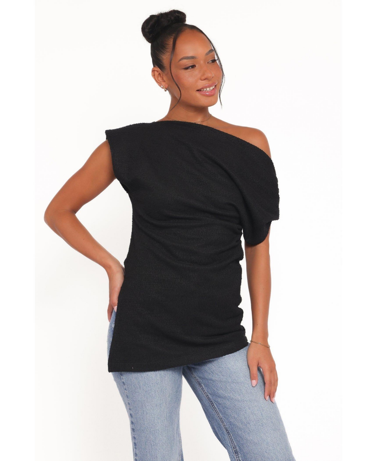 Click here for Petal and Pup Womens Selma Sleeveless One-Shoulder... prices