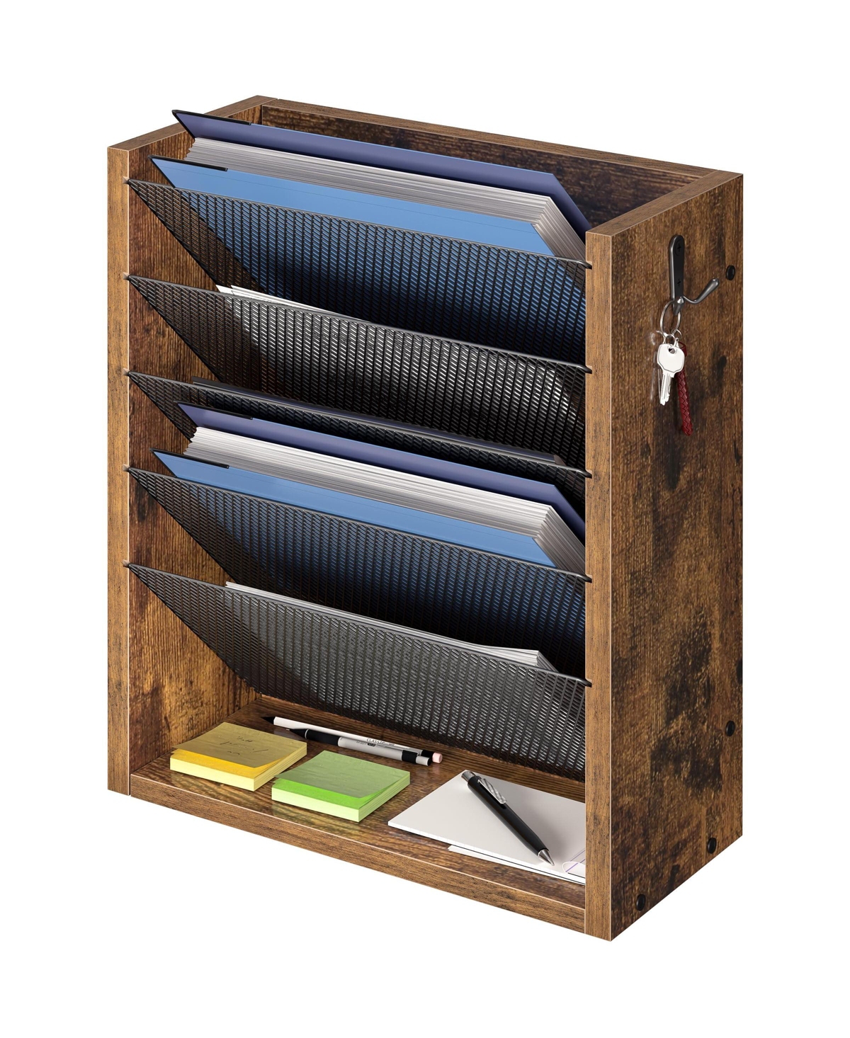 Click here for Danrong Wooden Mail Organizer Desk Adjustable Shel... prices