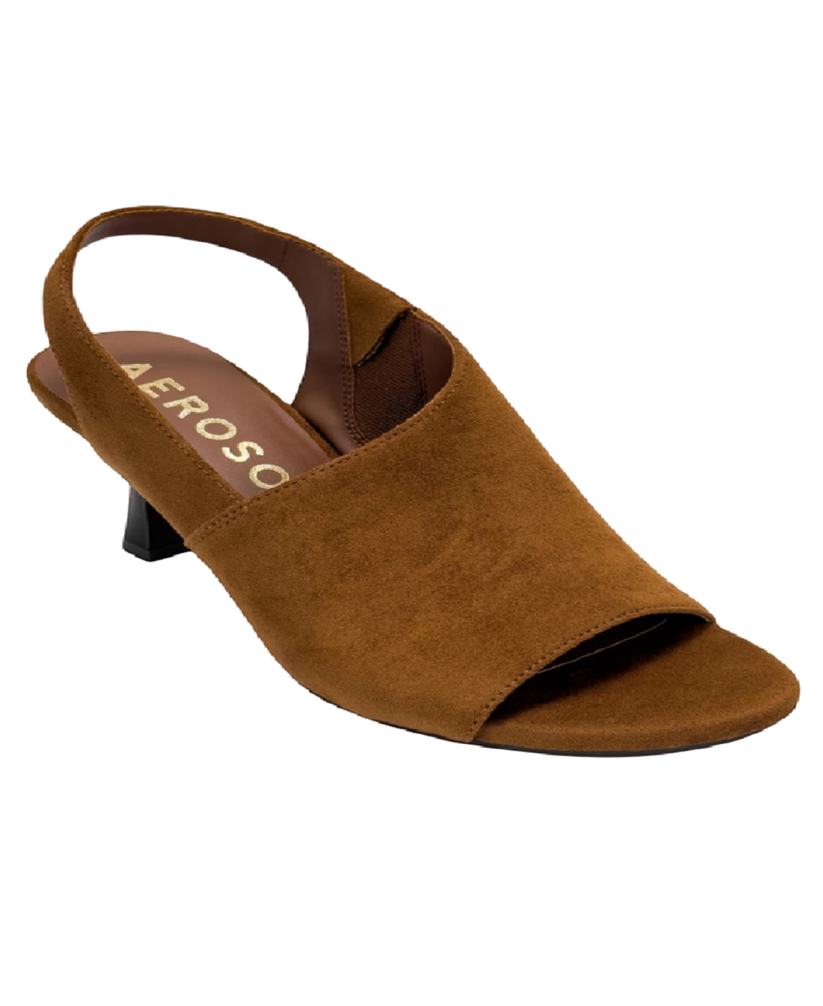 Click here for Aerosoles Womens Dear Dress Heeled Sandals - Tobac... prices