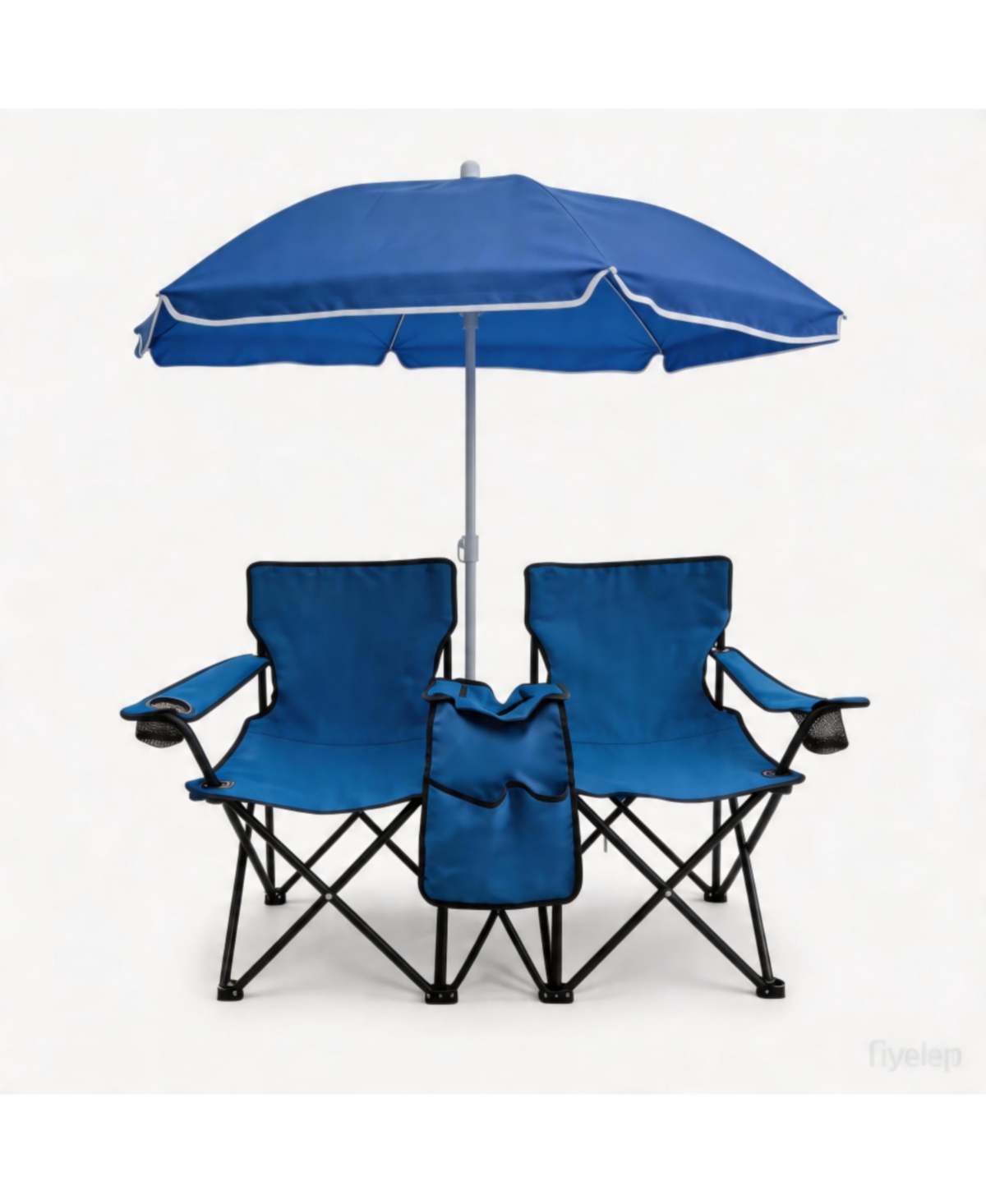Click here for ECHTPeak Portable Double Folding Beach Chair Set w... prices