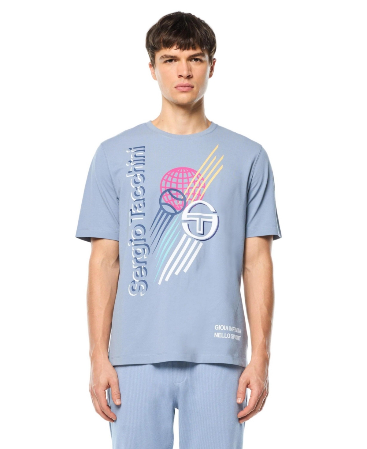 Click here for Sergio Tacchini Mens Giocare T-Shirt - Troposphere... prices