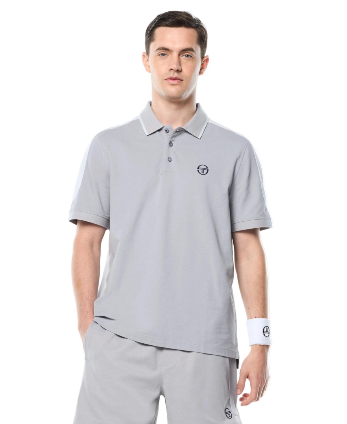 Click here for Sergio Tacchini Mens Magro Performance Polo - Slee... prices