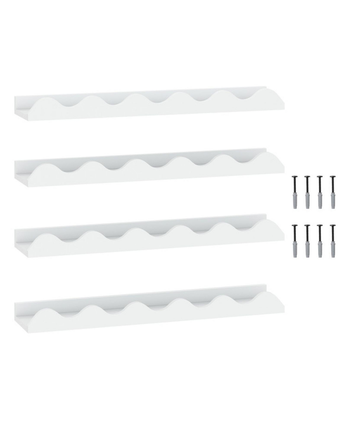 Click here for Sugift 24 Inch Kids Wall-Mounted Bookshelf Set of... prices