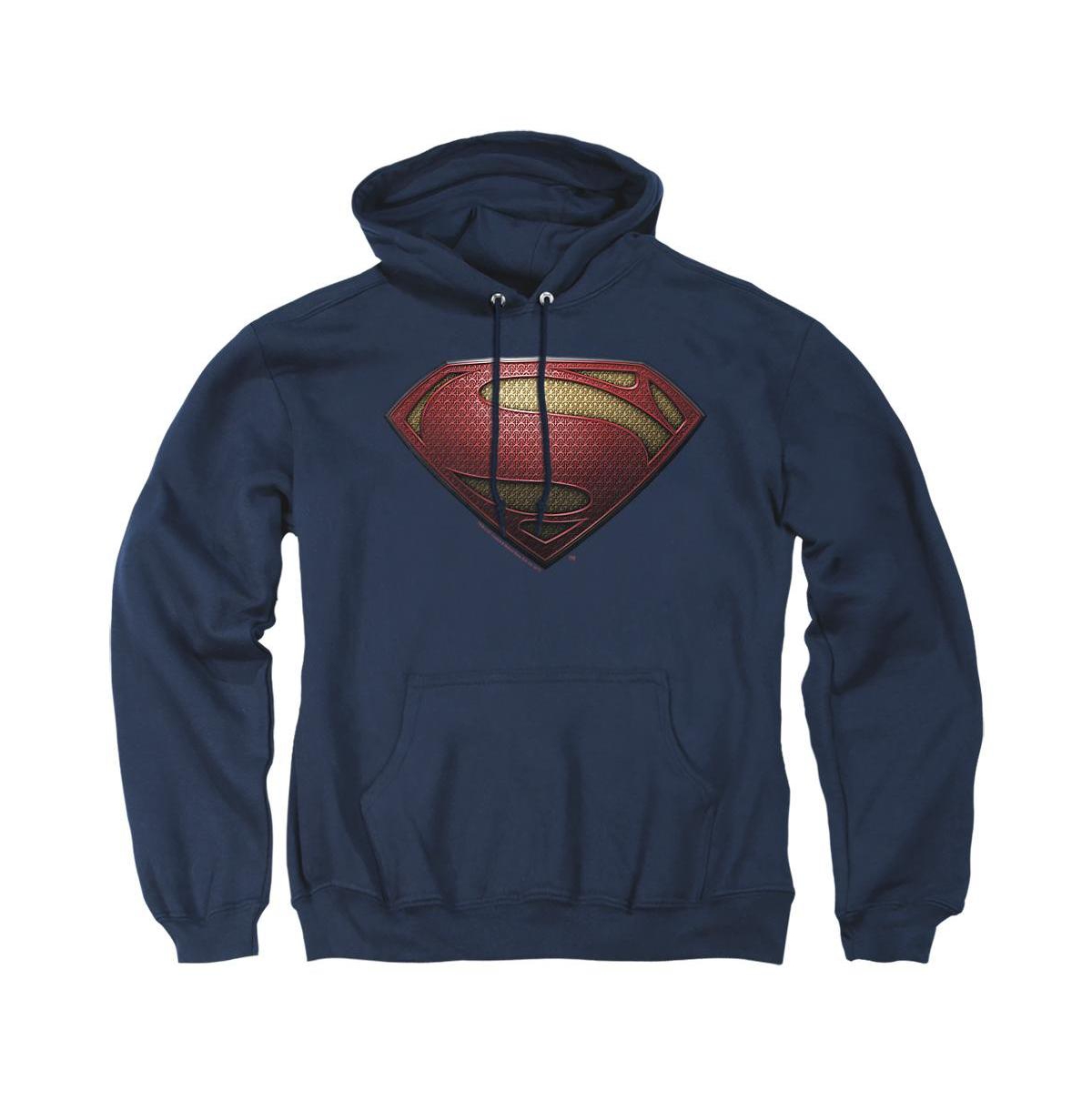 Click here for Superman Mens Man Of Steel Mos Shield Pull-Over Ho... prices