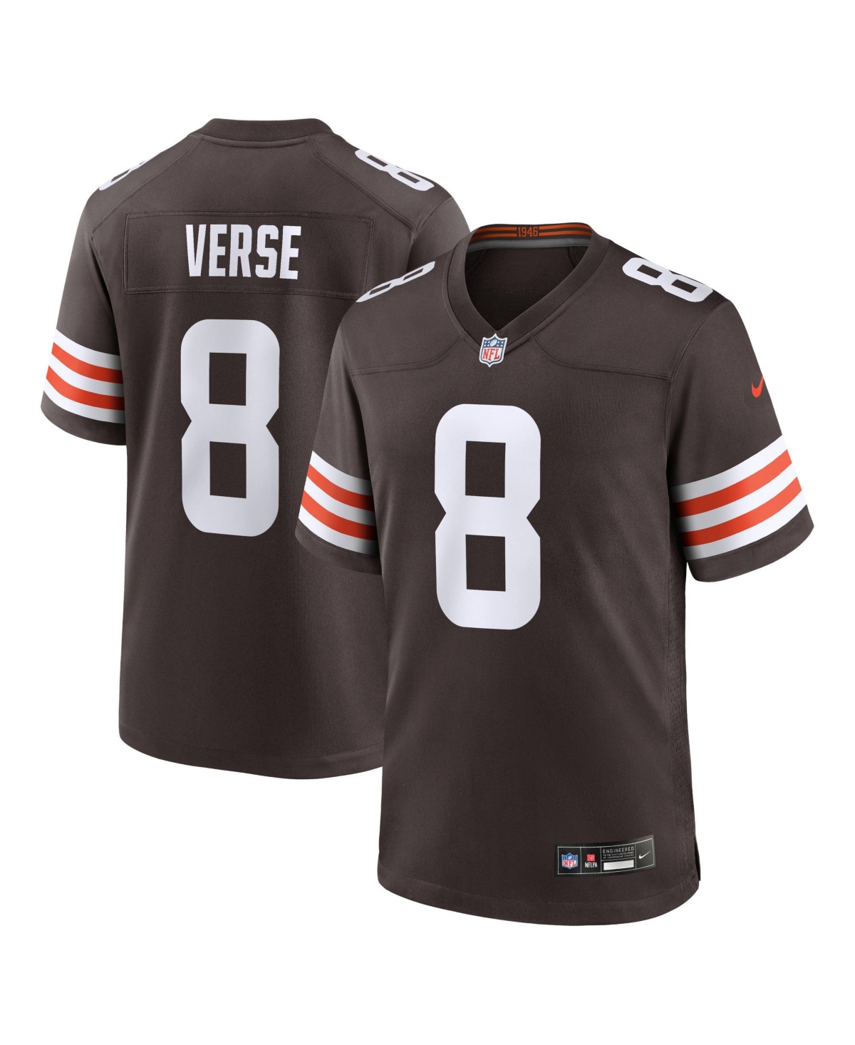 Click here for Nike Big Boys and Girls Jared Verse Brown Clevelan... prices