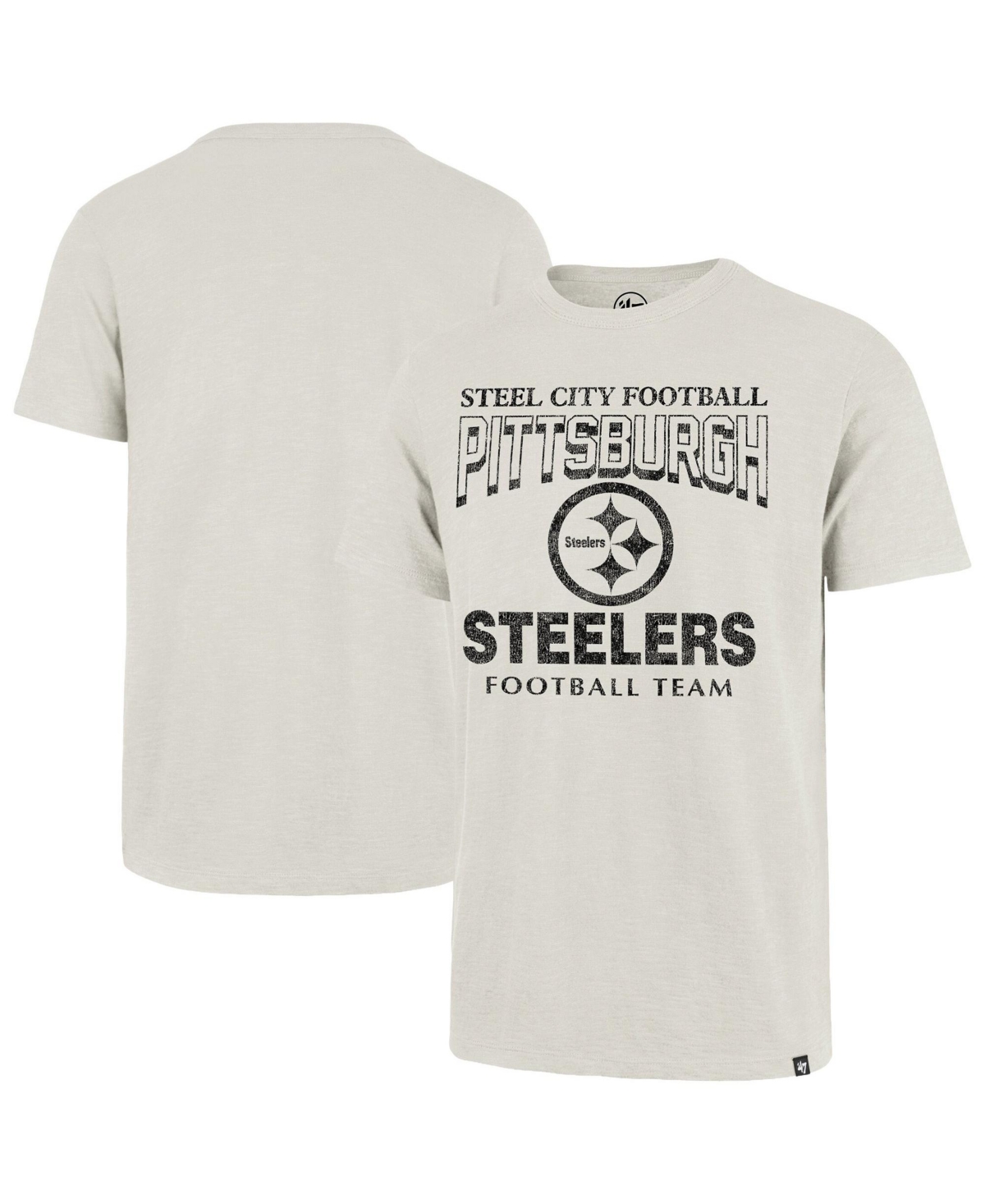 Click here for 47 Brand Mens Natural Pittsburgh Steelers Head On... prices