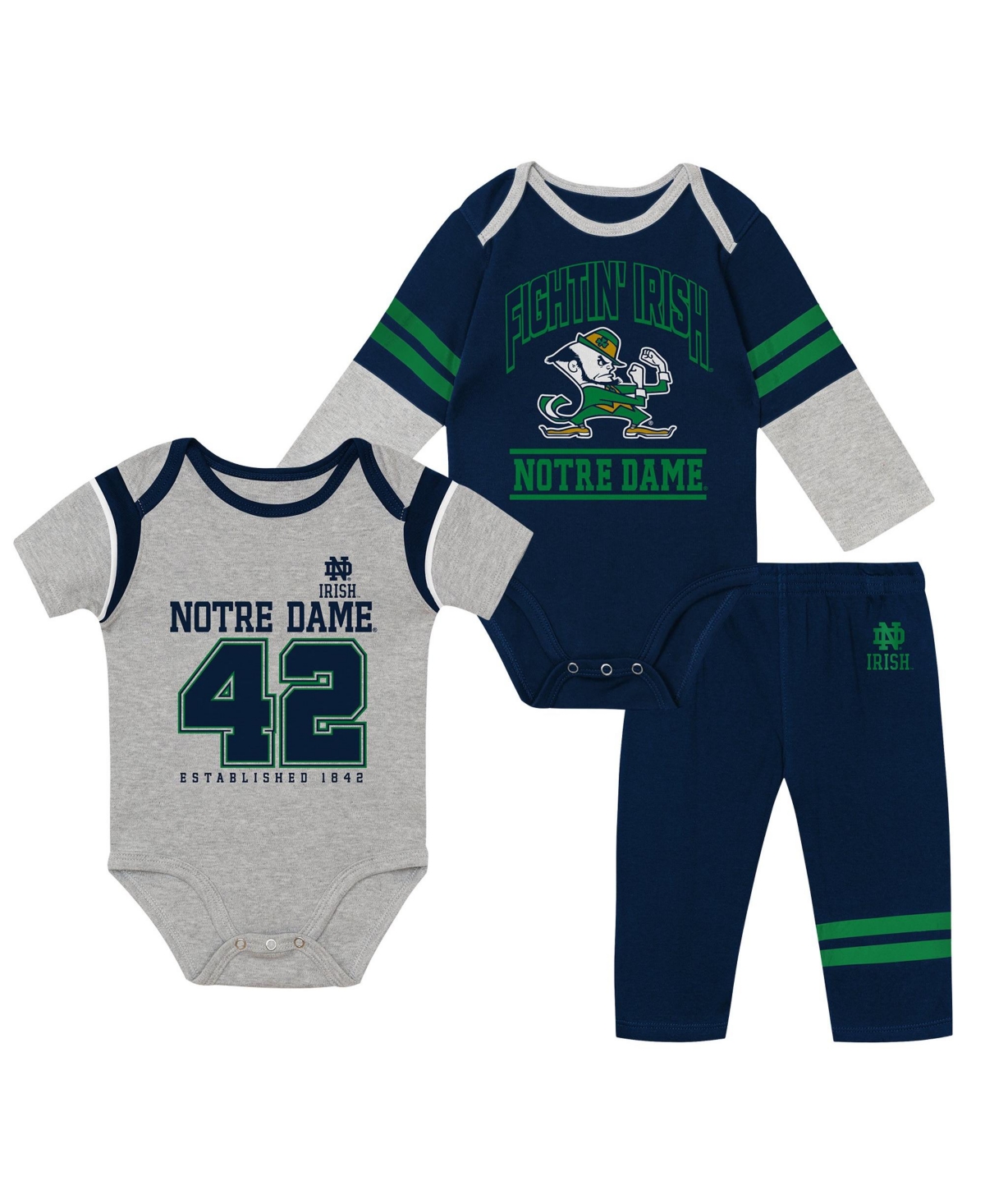 Click here for Outerstuff Baby Boys and Girls 3-Piece Notre Dame... prices
