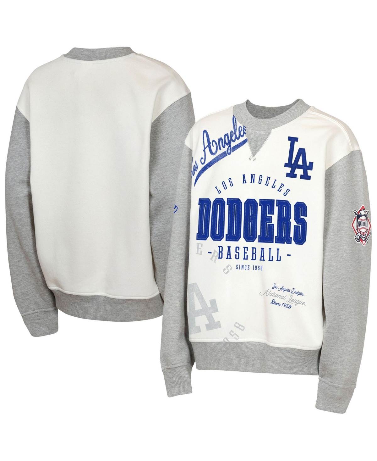 Click here for Outerstuff Big Boys and Girls Cream/Gray Los Angel... prices