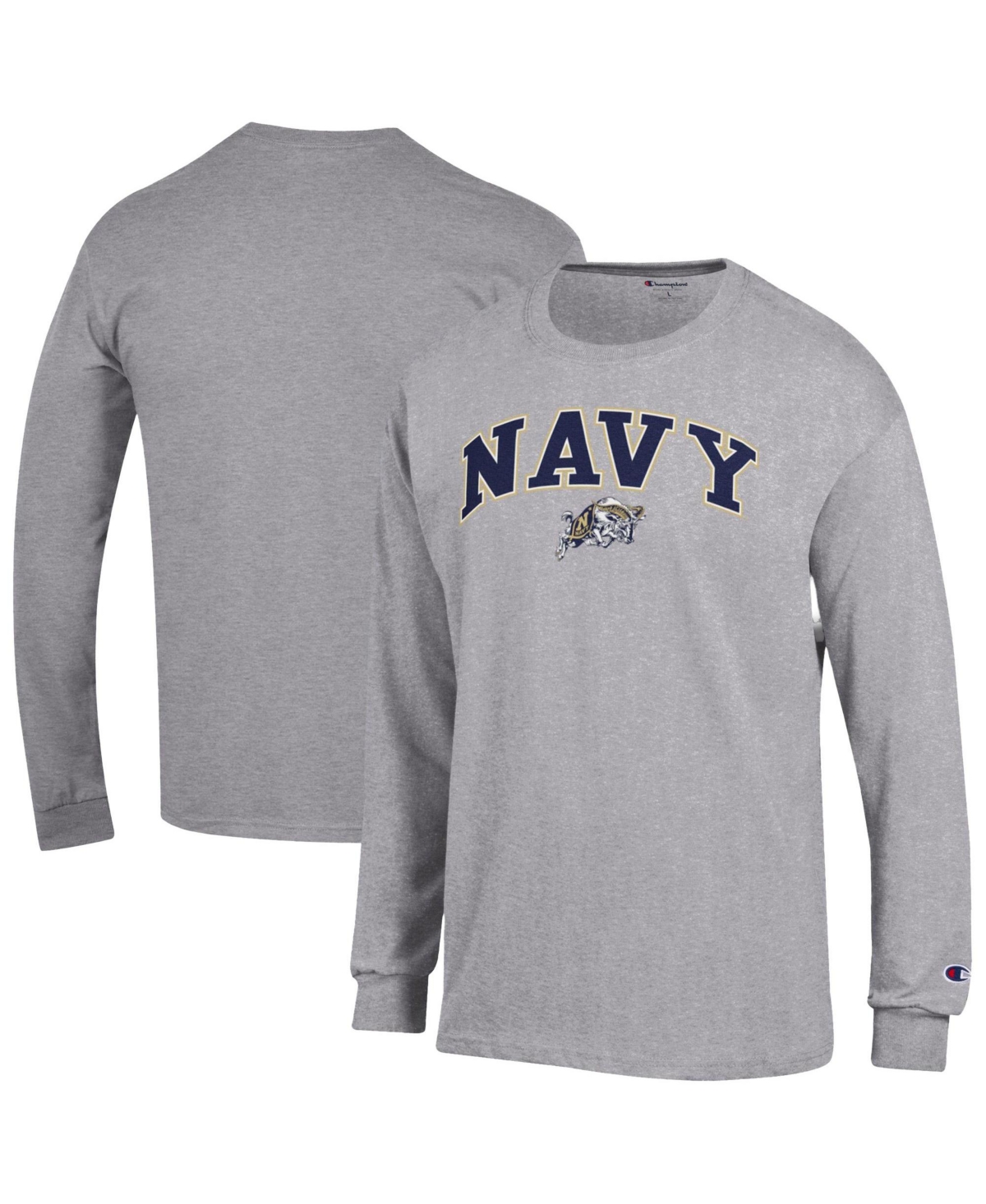 Click here for Champion Mens Navy Midshipmen Arch Over Logo Long-... prices