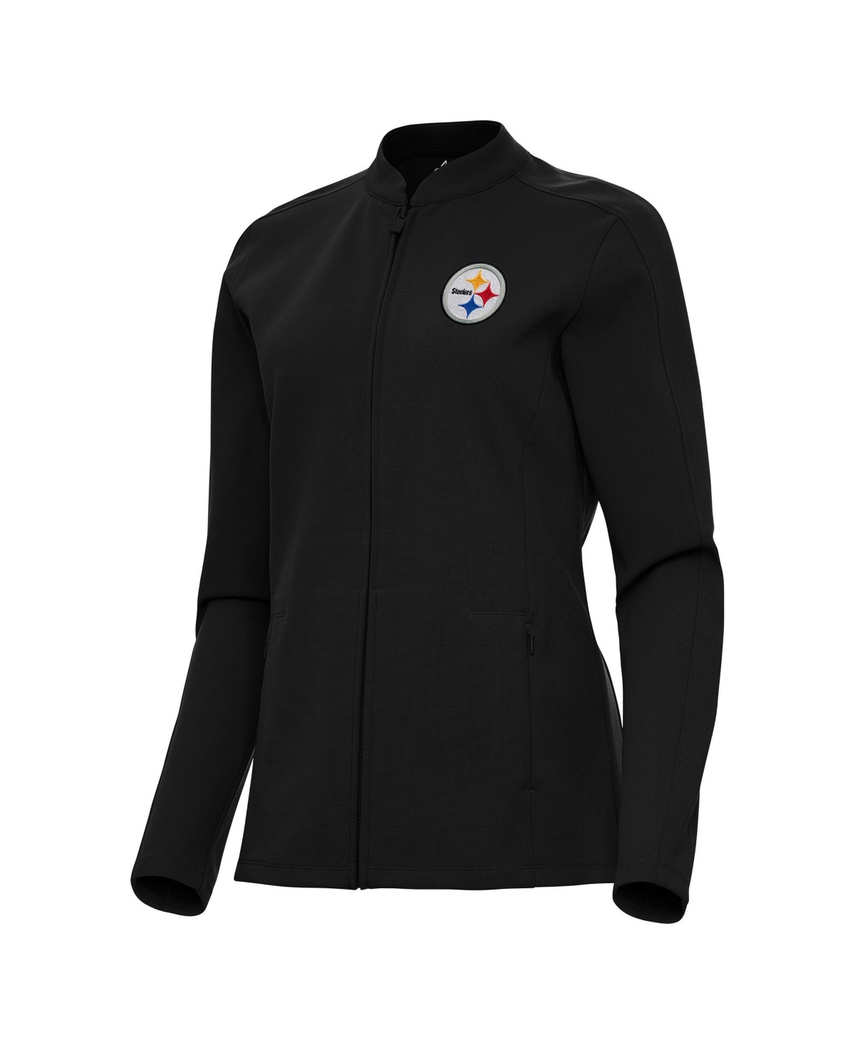 Click here for Antigua Womens Black Pittsburgh Steelers Regard Fu... prices