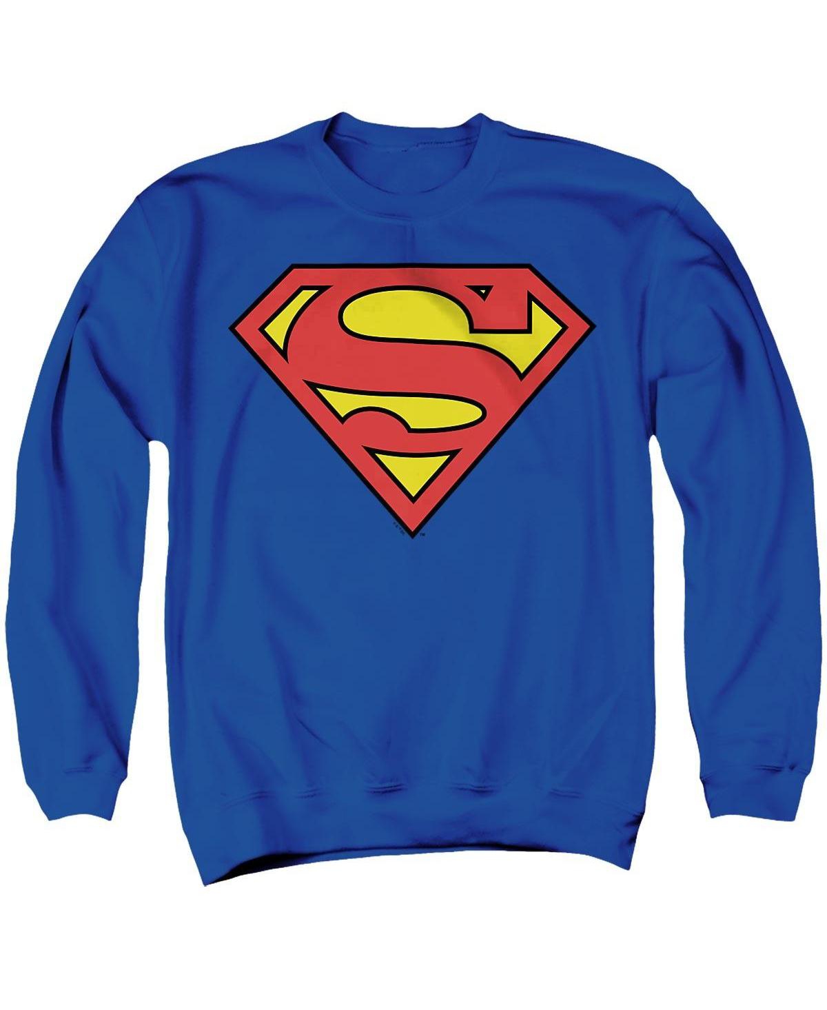 Click here for Superman Mens Classic Logo Crewneck Sweatshirt - R... prices