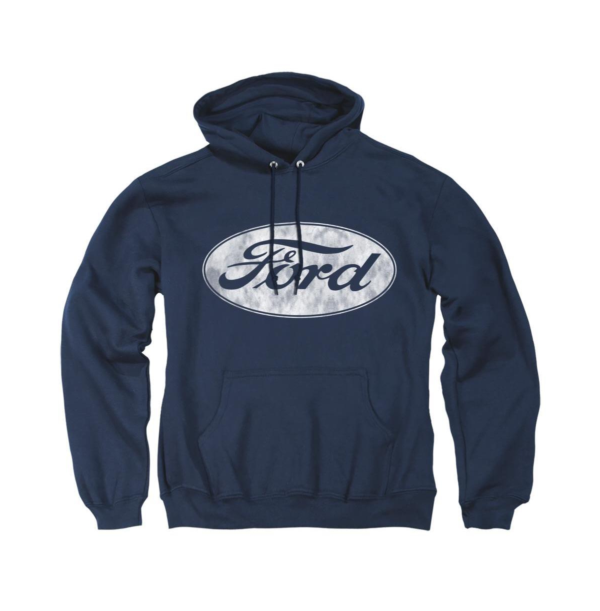 Click here for Mustang Mens Ford Logo Pull-Over Hoodie - Navy prices