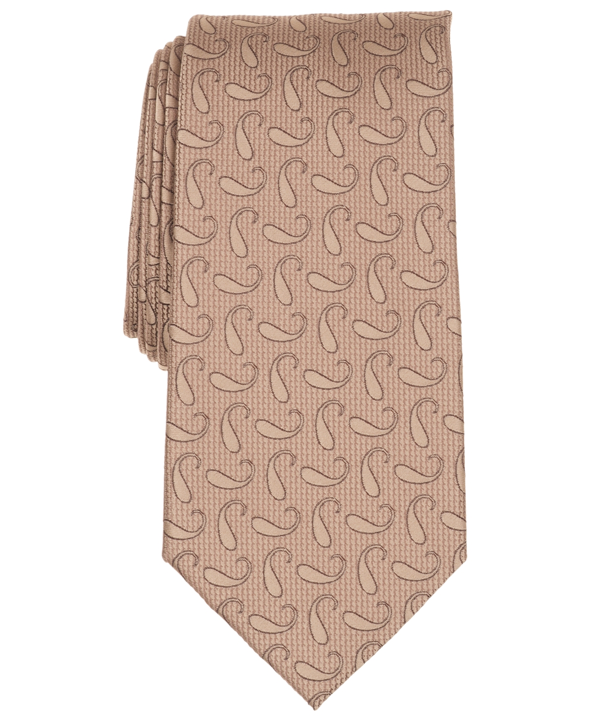 Click here for Michael Kors Mens Ryton Pine Classic Tie - TAUPE prices