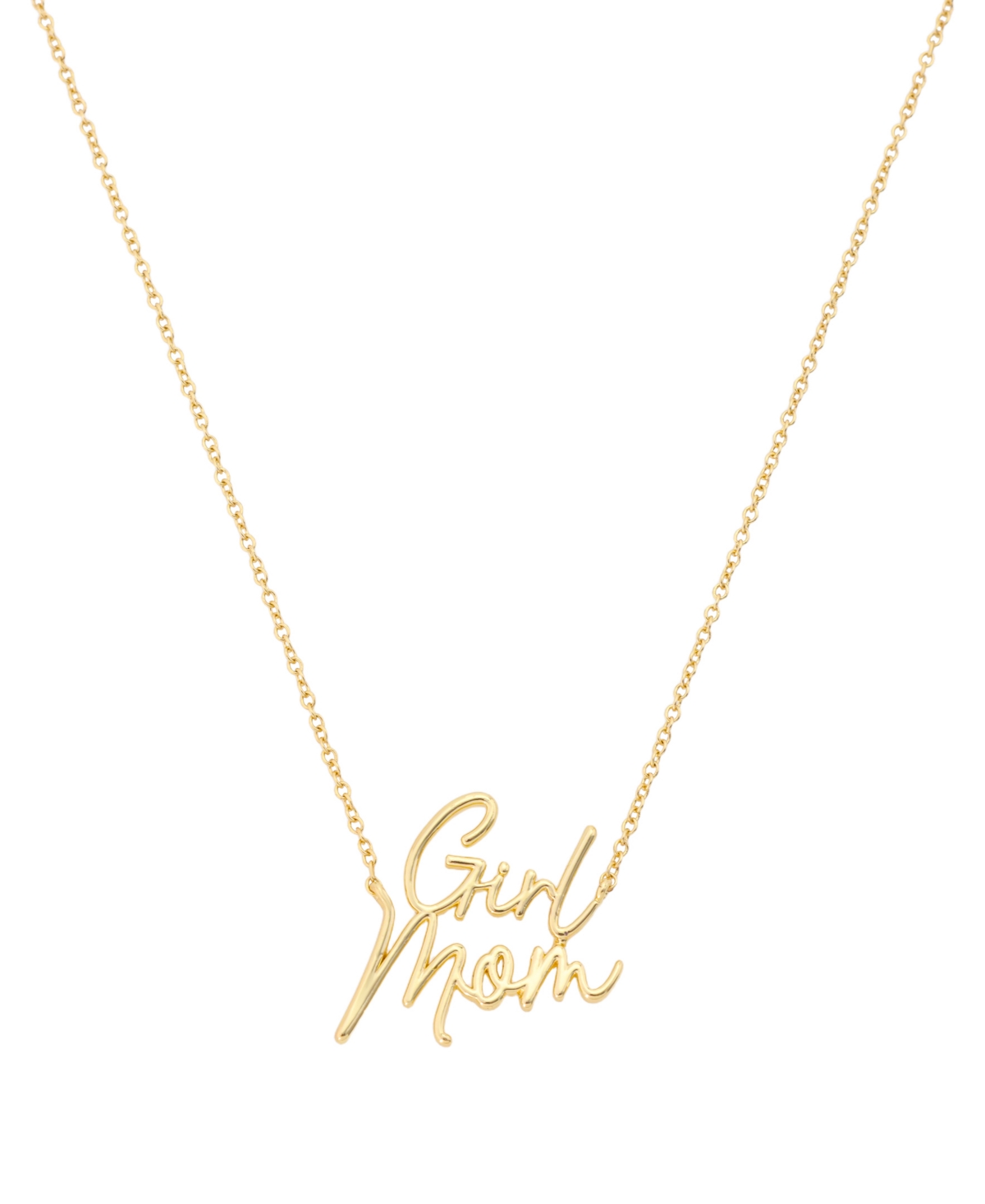 Click here for Unwritten Gold-Plated Girl Mom Script Pendant Neck... prices
