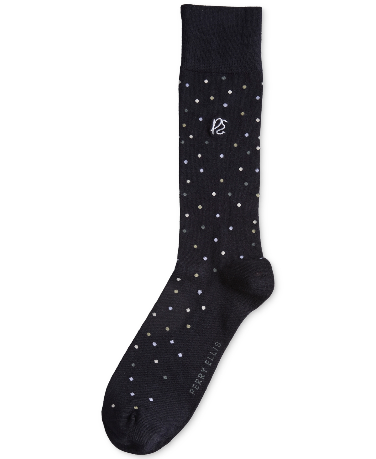 Click here for Perry Ellis Portfolio Mens Modern Dot Logo Crew So... prices