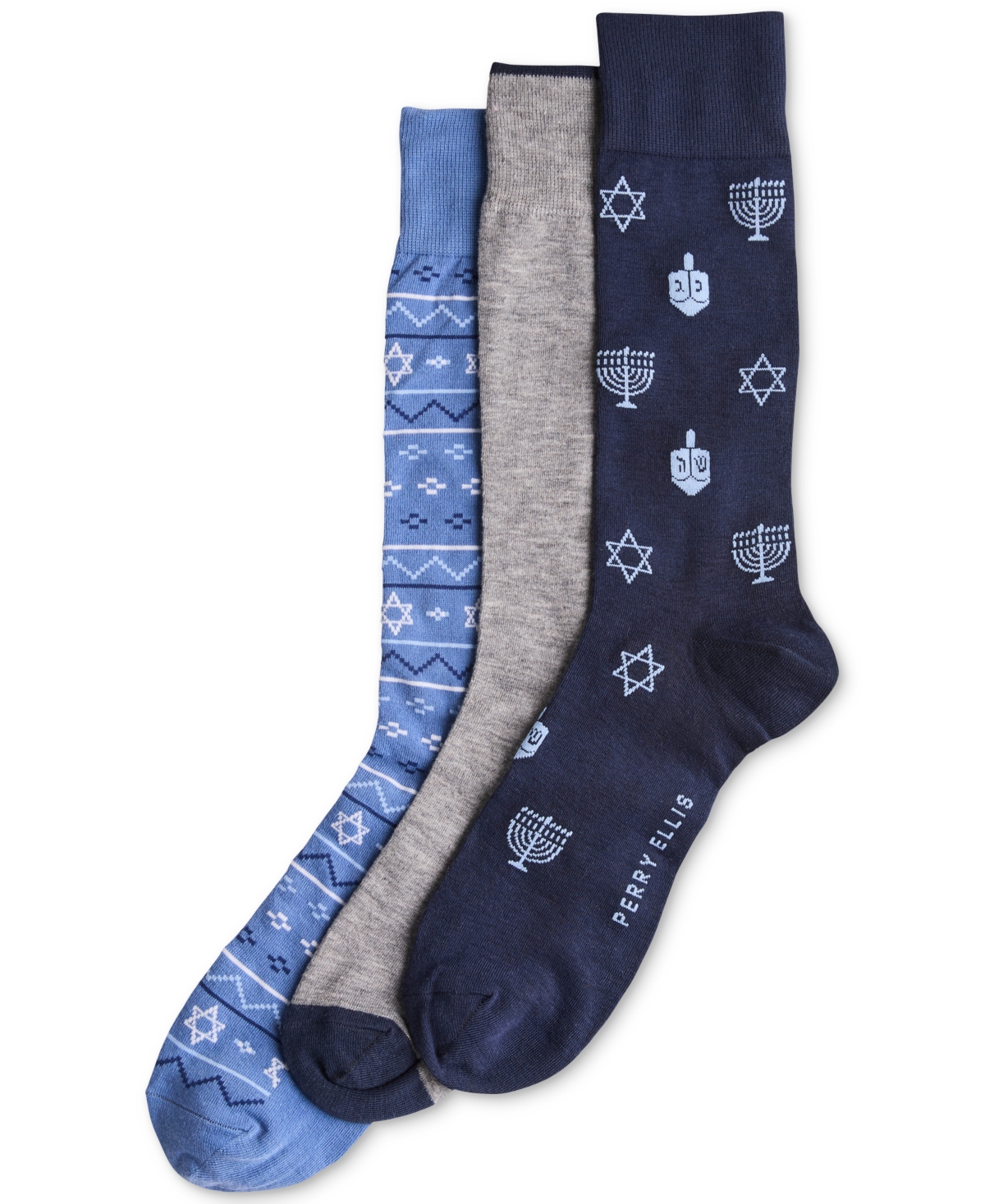 Click here for Perry Ellis Portfolio Mens Hanukkah Classic Crew S... prices