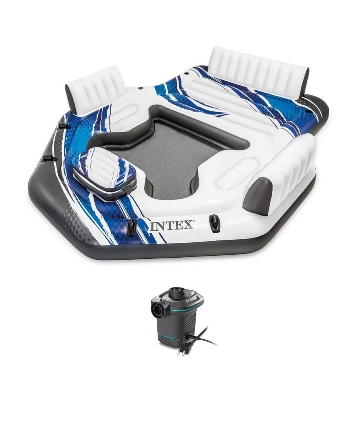 Click here for Intex Adult 5 Seat Pool Float w/ Quick Fill Ac Ele... prices