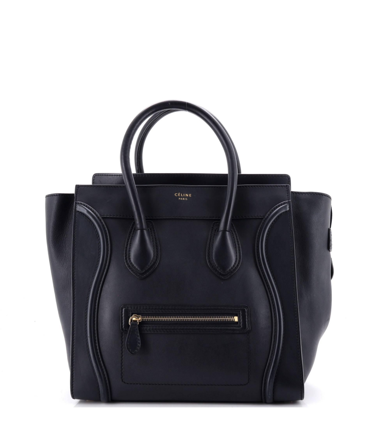 Click here for Pre-Owned Celine Mini Luggage Bag Smooth Leather -... prices