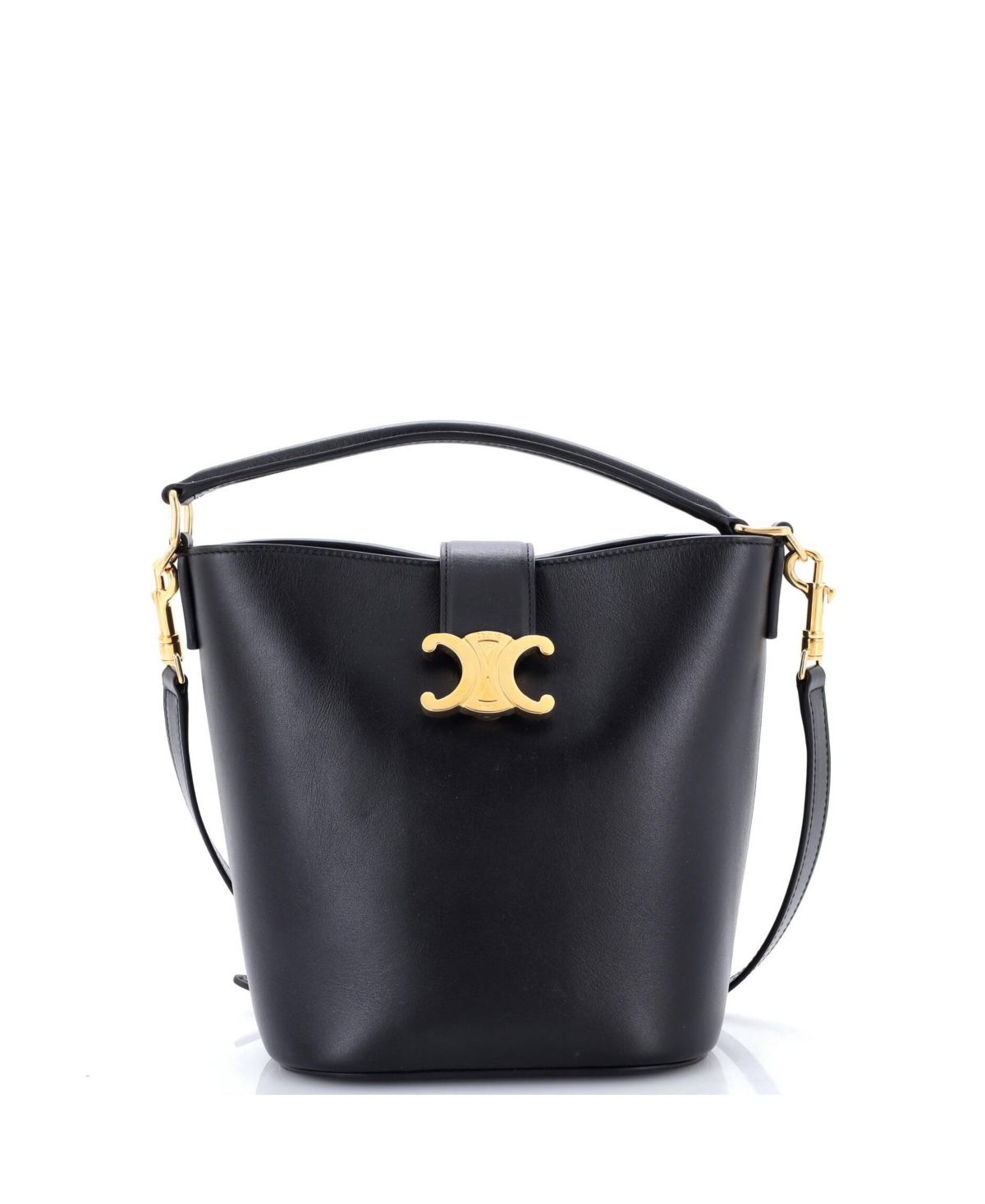 Click here for Pre-Owned Celine Small Louise Bag Leather - Black prices