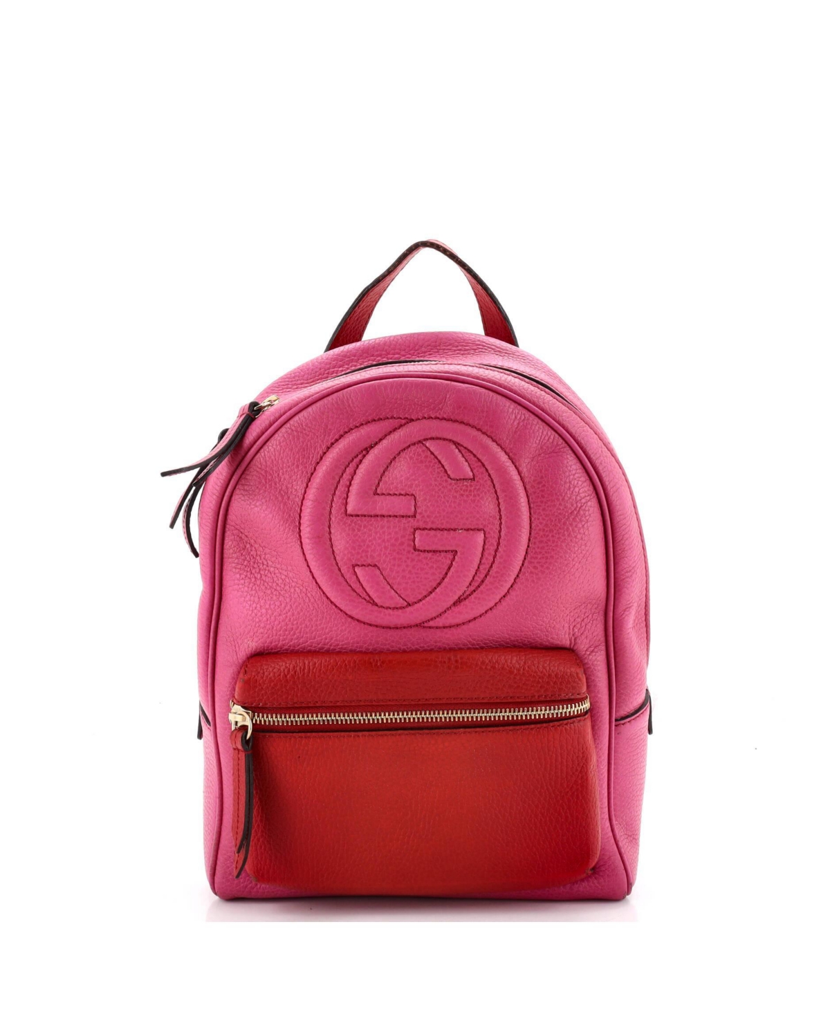Click here for Pre-Owned Gucci Soho Chain Backpack Leather - Pink prices