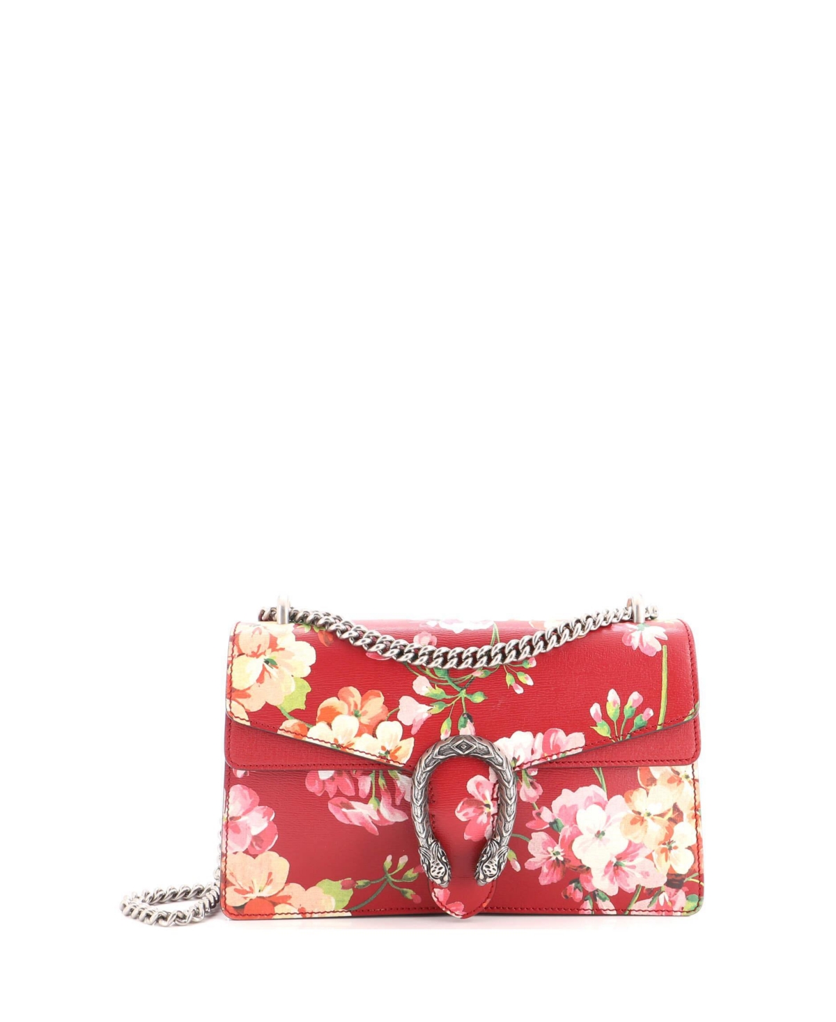 Click here for Pre-Owned Gucci Small Dionysus Bag Blooms Print Le... prices