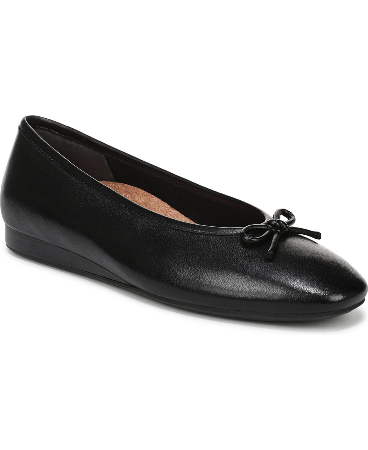 Click here for Vionic Womens Larissa Ballet Flats - Black nappa l... prices