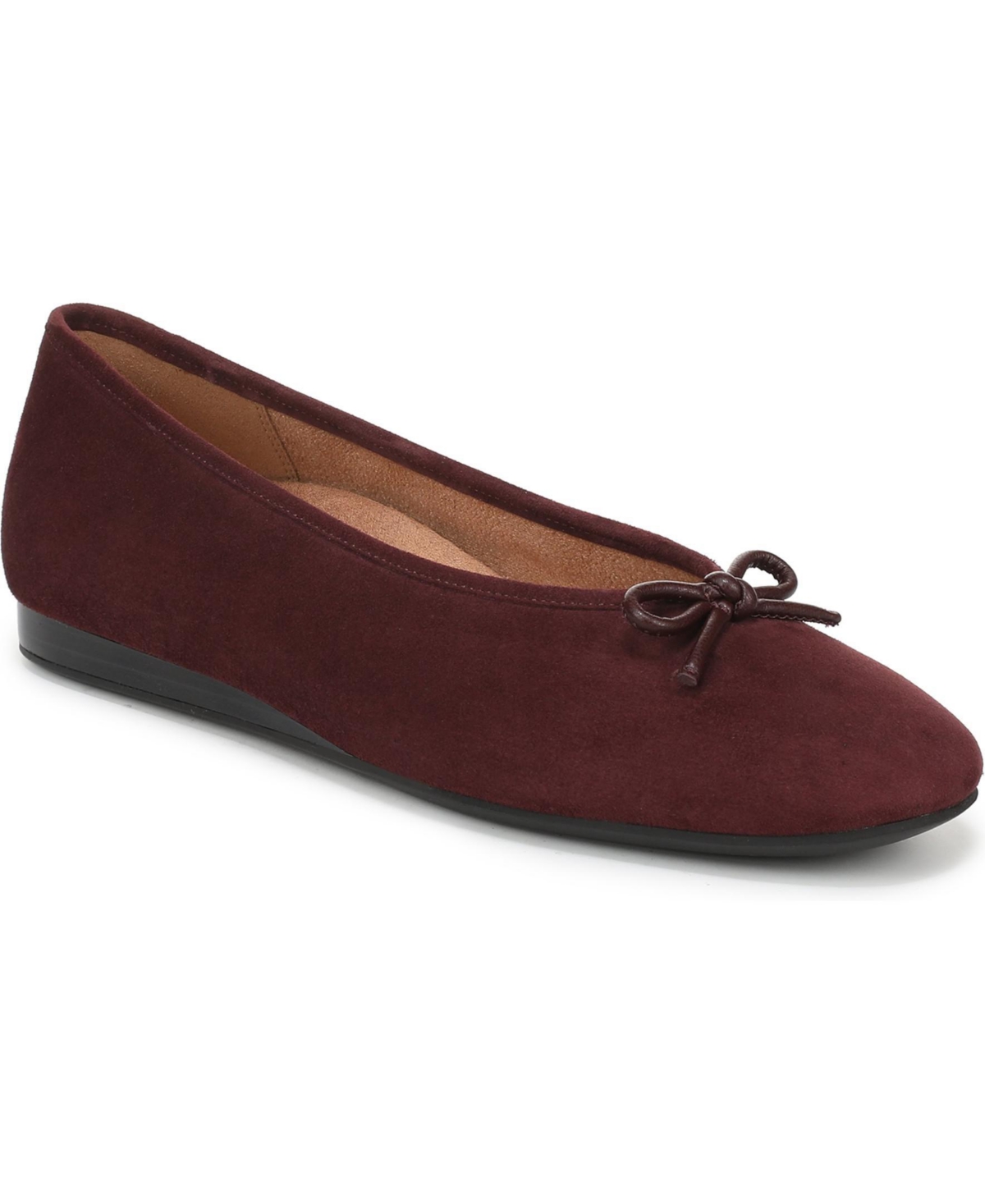 Click here for Vionic Womens Larissa Ballet Flats - Mulled wine s... prices