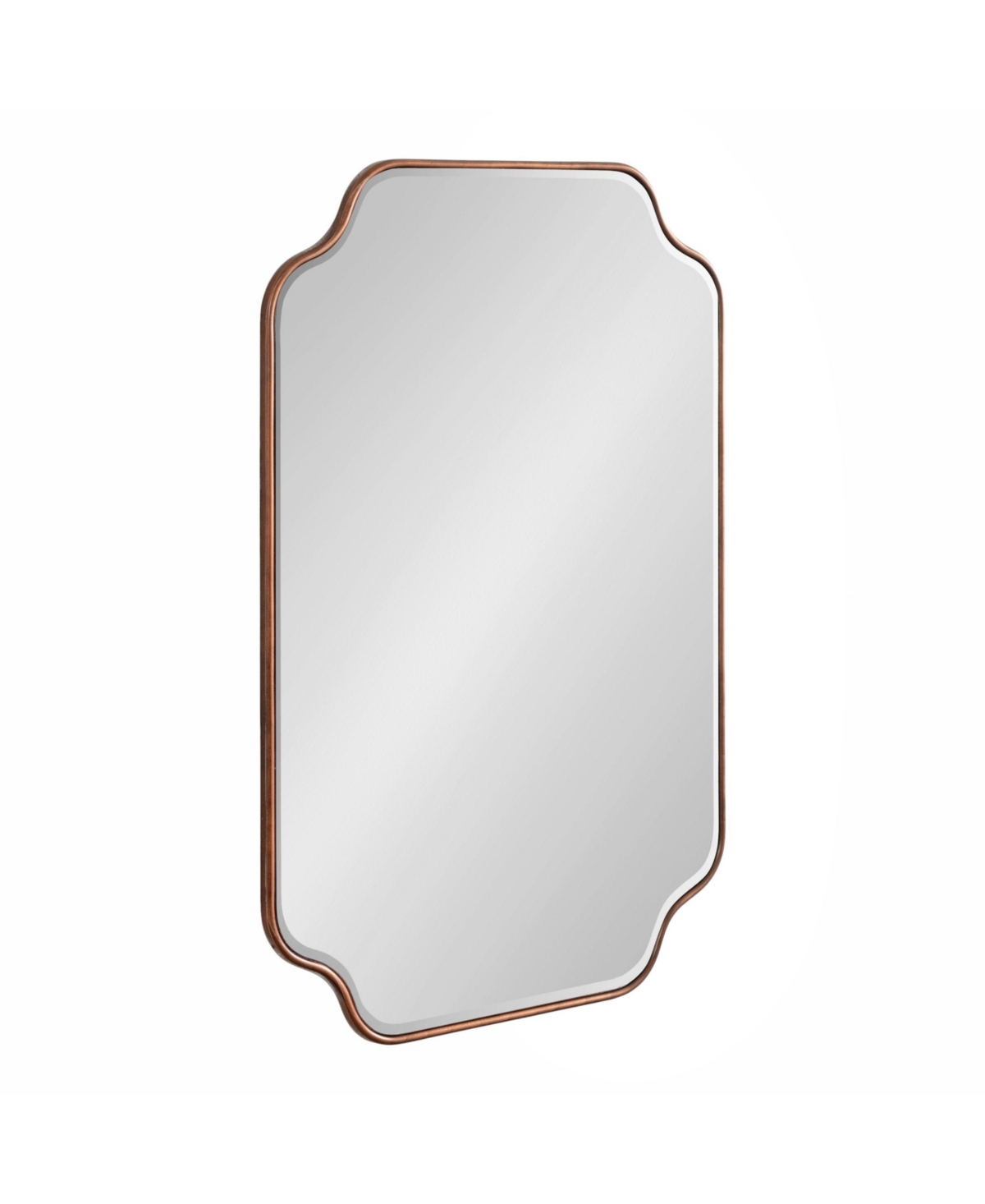 Click here for Kate and Laurel Plumley Framed Wall Mirror - Bronz... prices