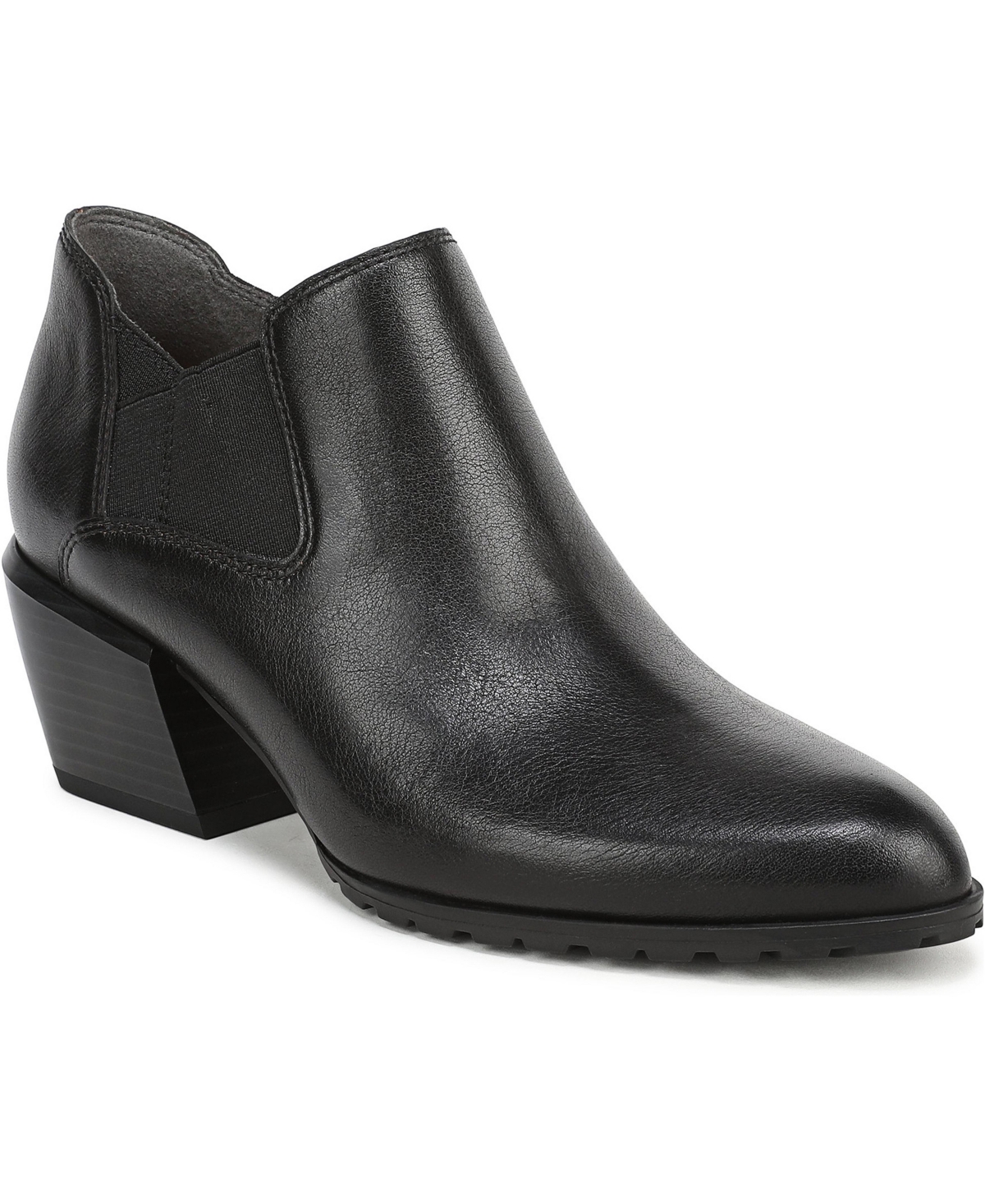 Click here for Vionic Womens Bethany Ankle Booties - Black tumble... prices