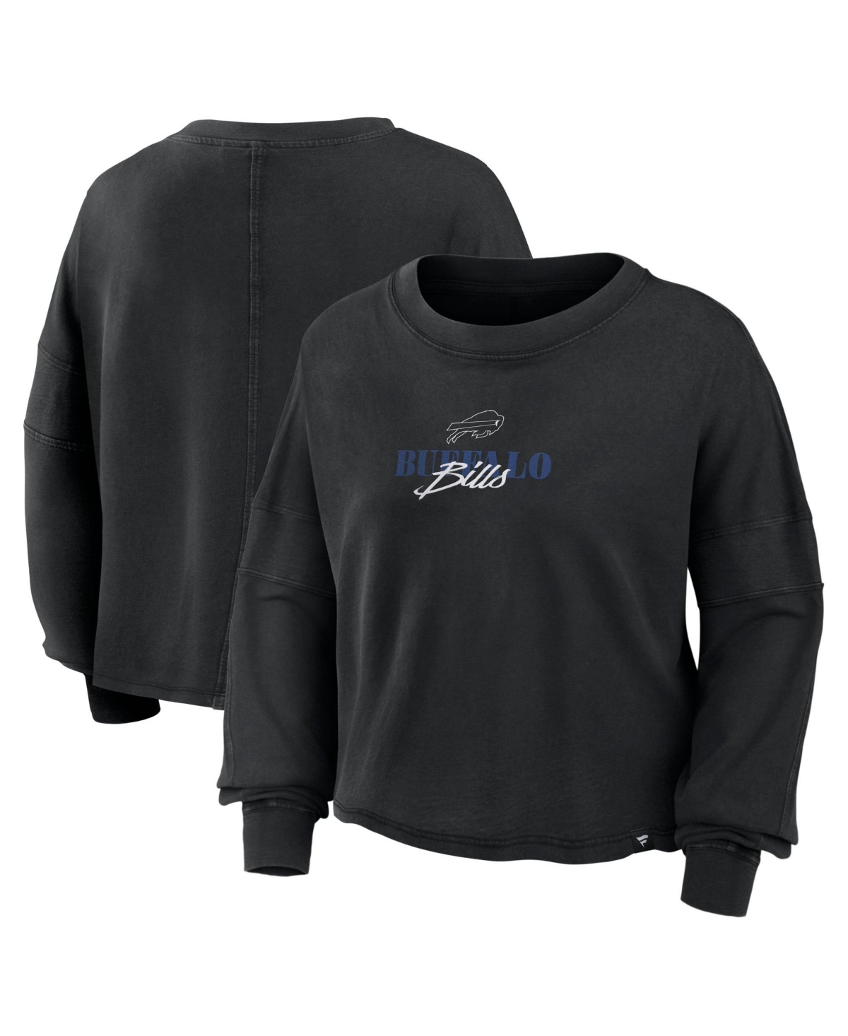 Click here for Fanatics Womens Black Buffalo Bills Oversized Chop... prices