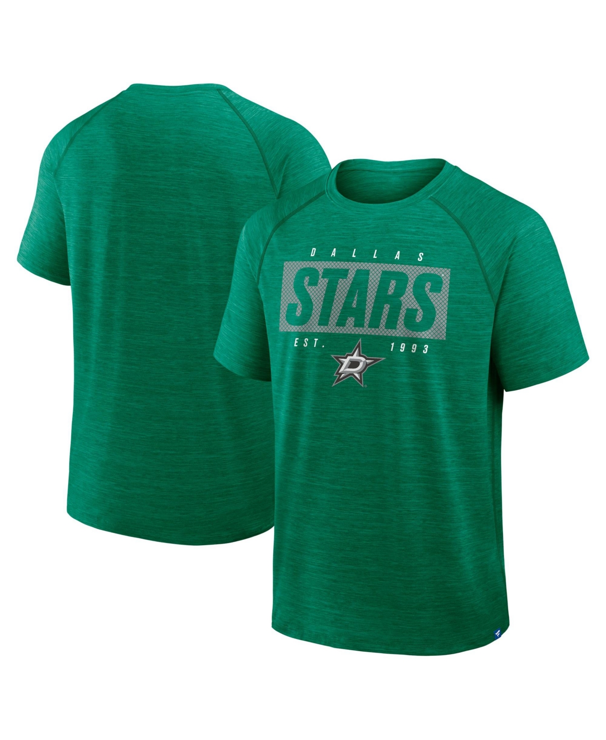 Click here for Fanatics Mens Heather Kelly Green Dallas Stars Bre... prices