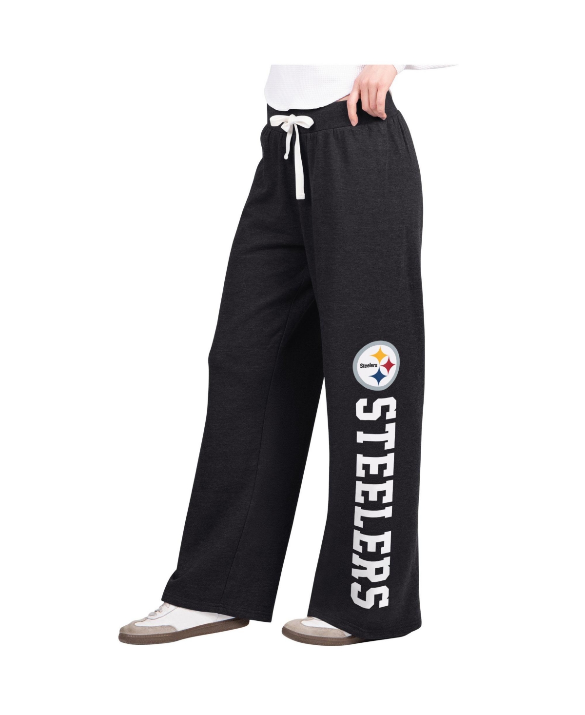 Click here for Starter Womens Black Pittsburgh Steelers Field Wid... prices