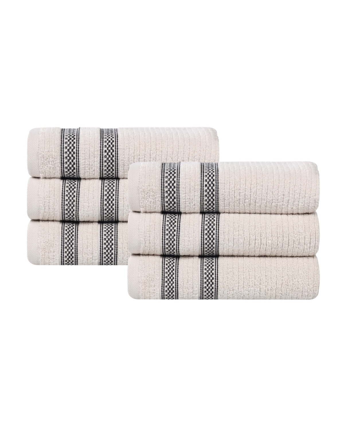 Click here for Superior Brea Zero Twist Cotton Ribbed Geometric B... prices
