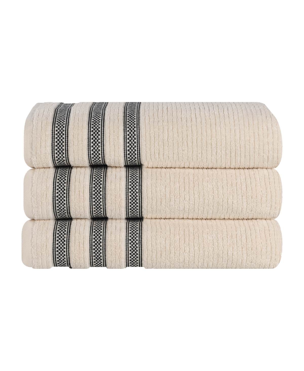 Click here for Superior Brea Zero Twist Cotton Ribbed Geometric B... prices