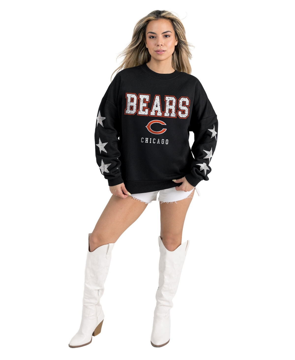 Click here for Gameday Couture Womens Black Chicago Bears Velocit... prices