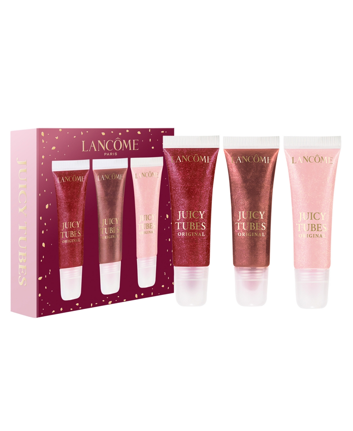Click here for Lancome 3-Piece Juicy Tubes Original Lip Gloss Gif... prices