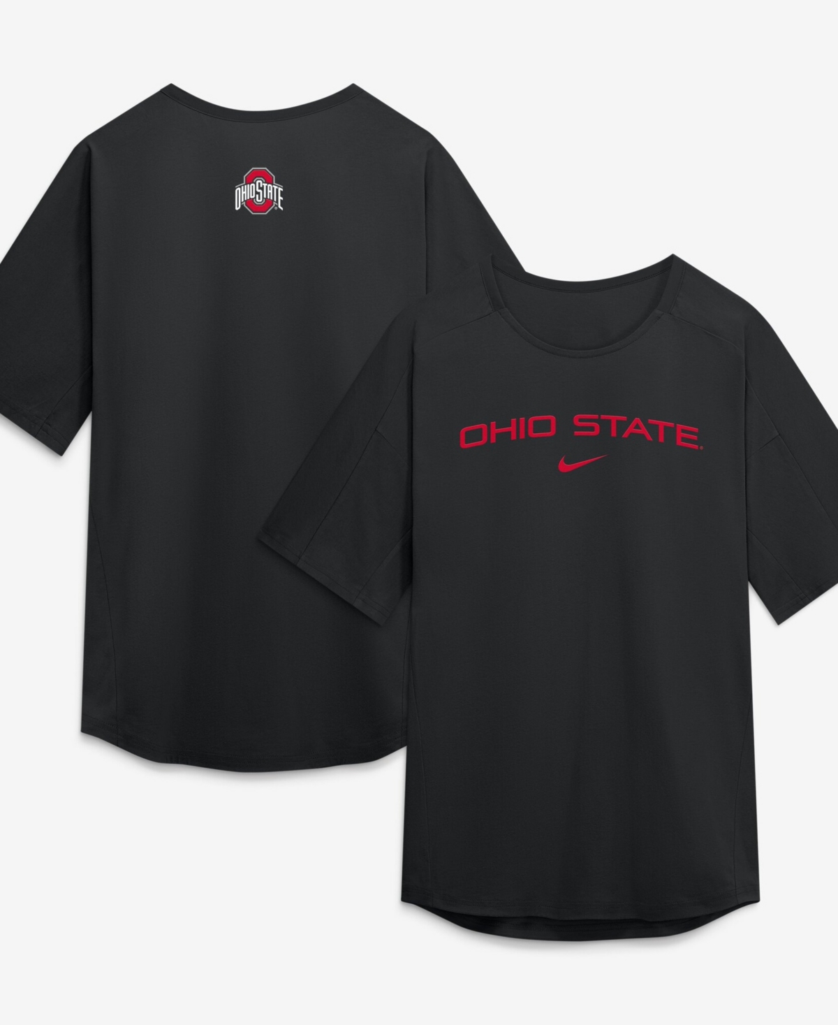 Click here for Nike Mens Black Ohio State Buckeyes Golf Club Shir... prices