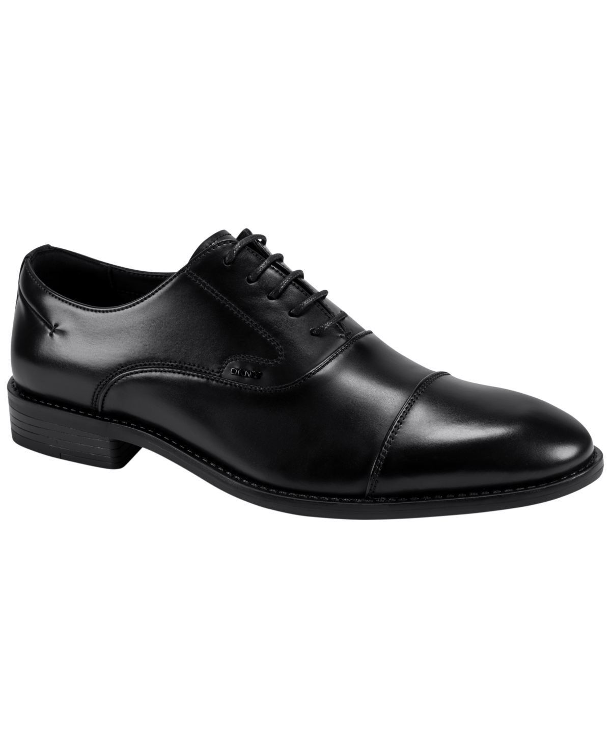Click here for Dkny Mens Felton Cap-Toe Oxfords - Black prices