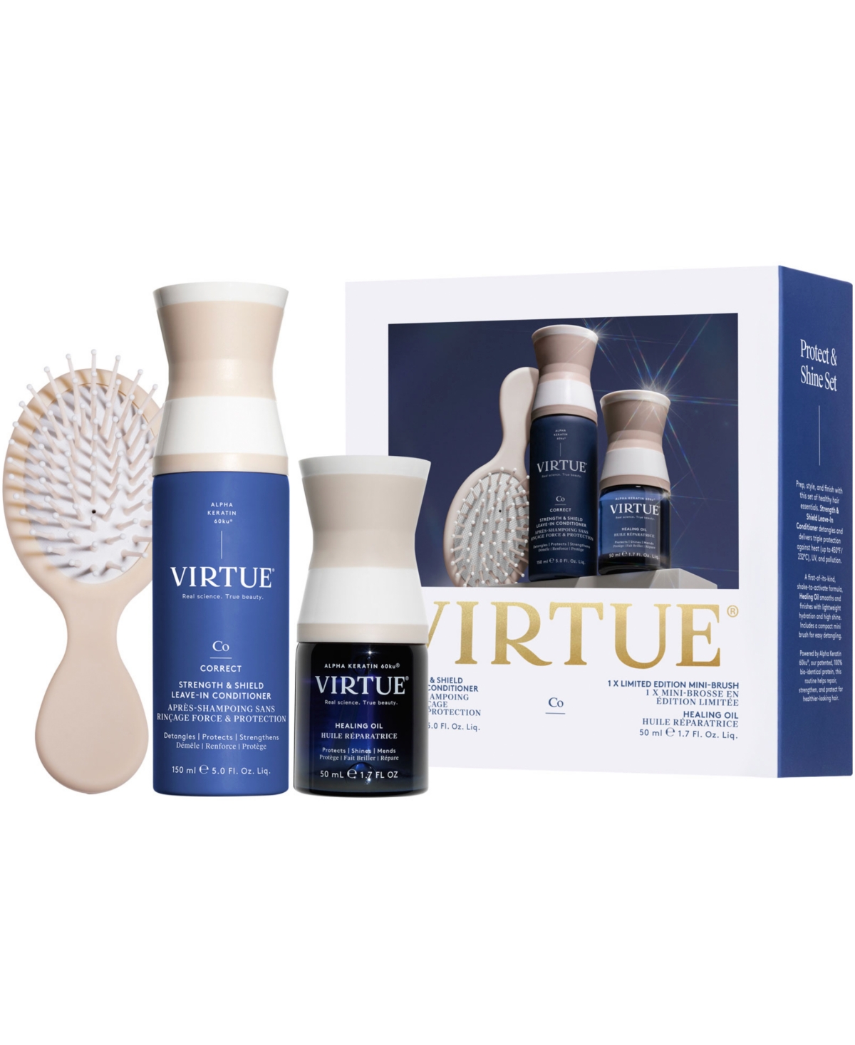 Click here for Virtue 3-Piece Protect & Shine Holiday Set prices