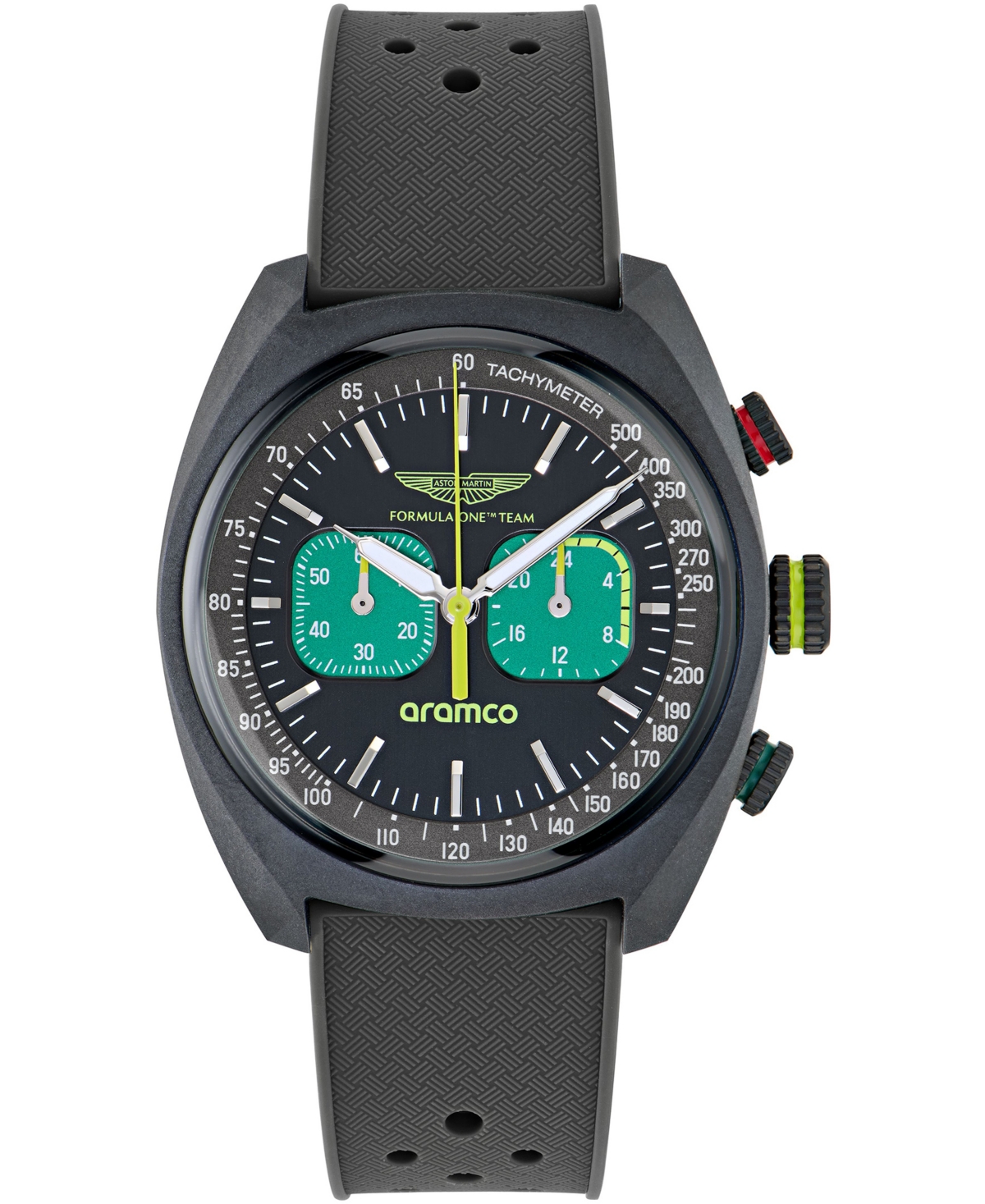 Click here for Aston Martin Mens Quartz Three-Hand Round Gray Sil... prices