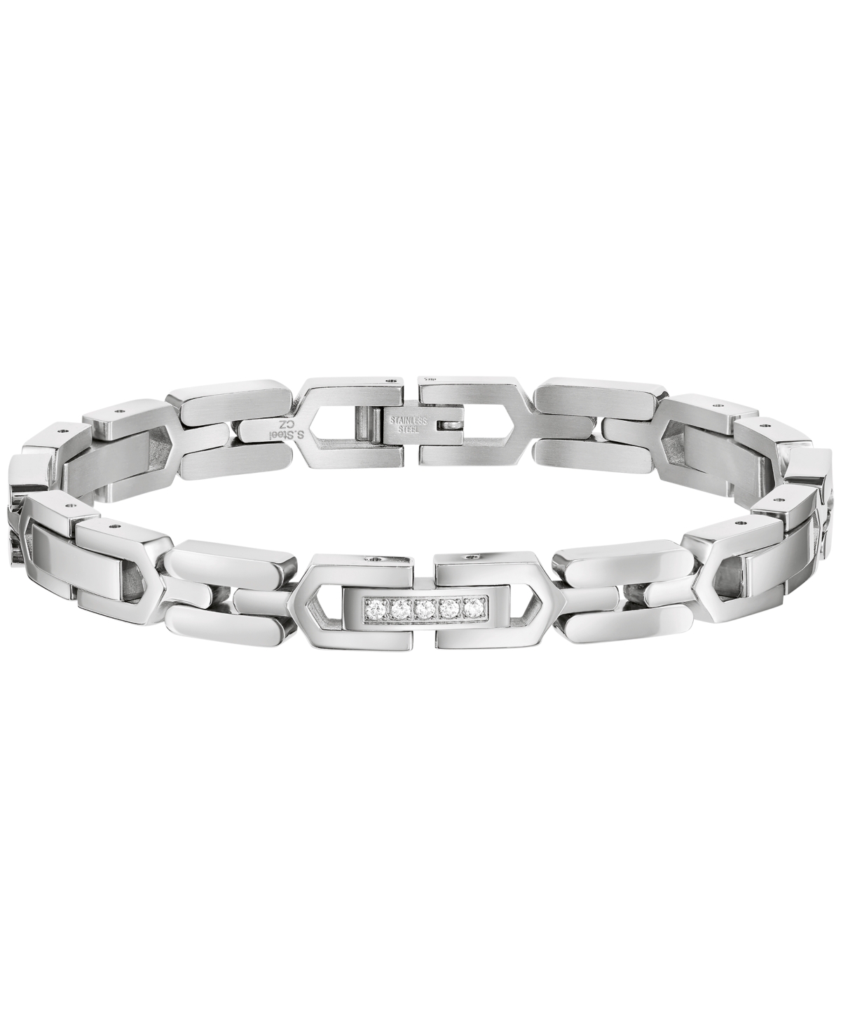 Click here for Bulova Silver-Plated Jewelry White Topaz Luxury Br... prices