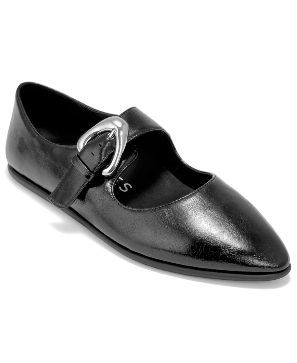 Click here for Aerosoles Womens Paylor Mary Jane Flats - Black Gl... prices