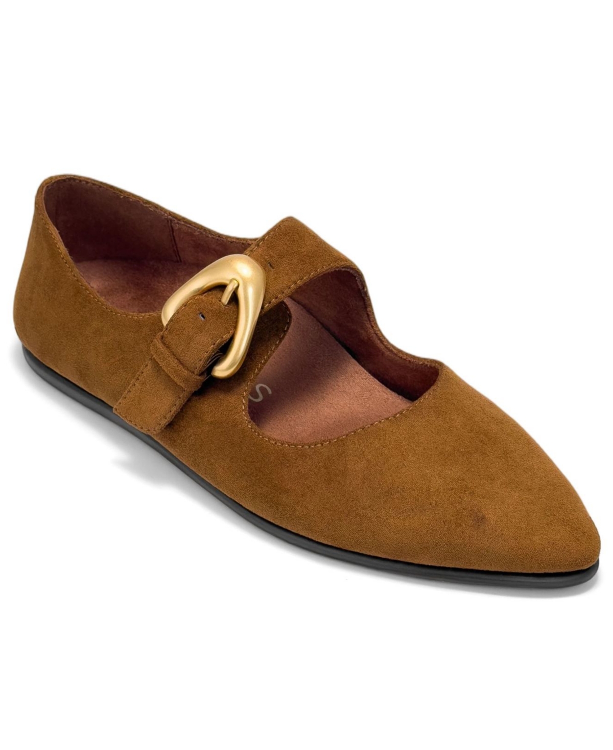 Click here for Aerosoles Womens Paylor Mary Jane Flats - Tobacco... prices