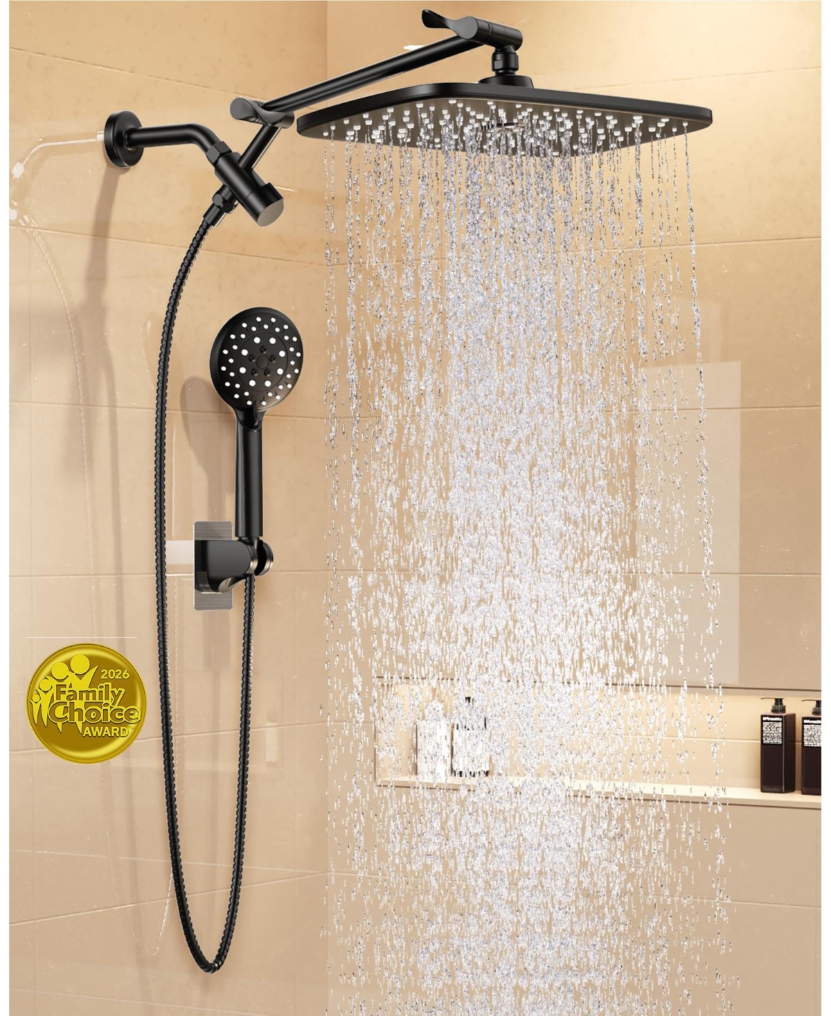 Click here for Cyqbd 11.8 Rain Shower Head Handheld Multi Spray E... prices