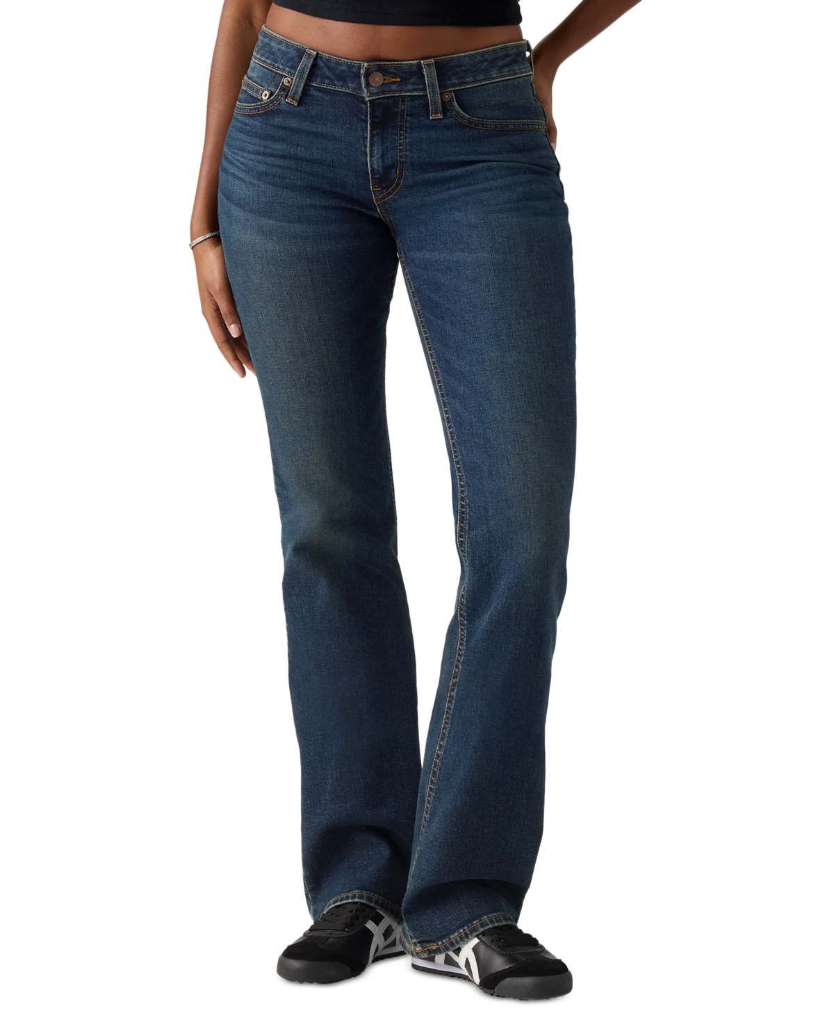 Click here for Levis Womens Superlow Low-Rise Bootcut Jeans - Swe... prices